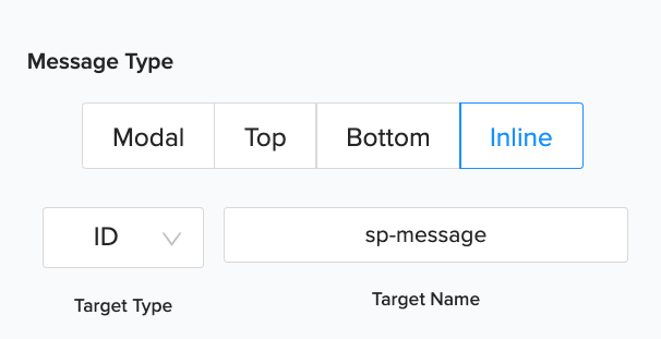 Inline privacy manager – Sourcepoint