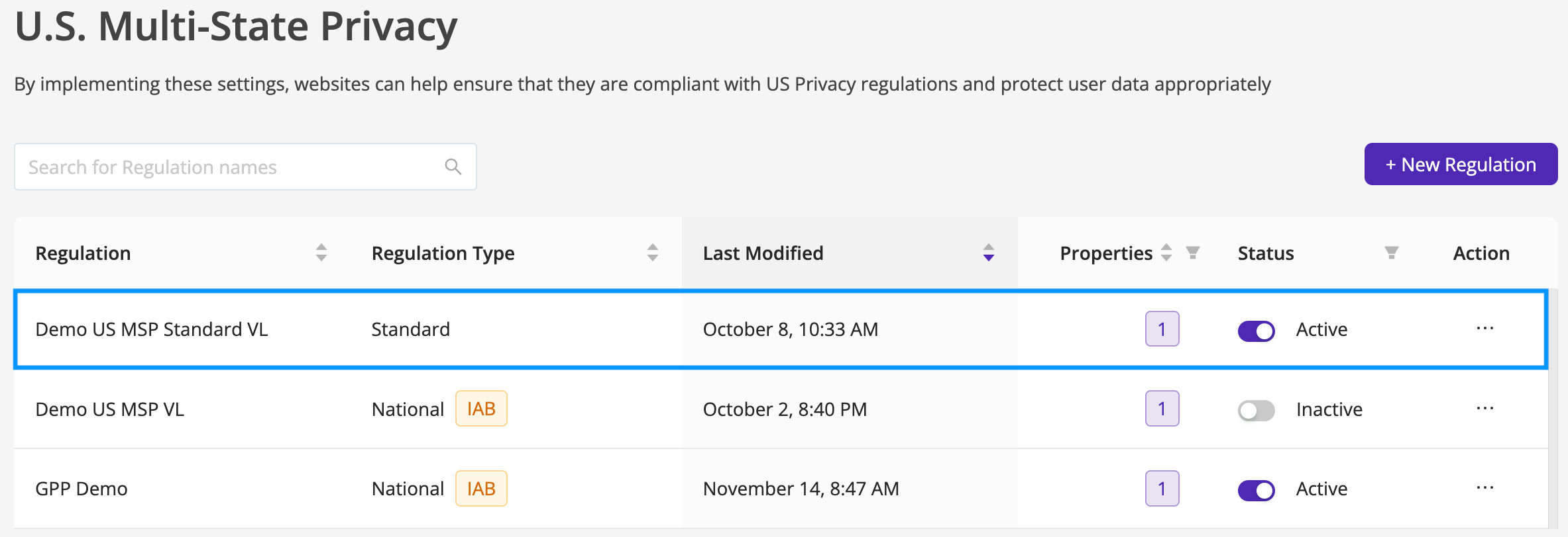 Advanced Settings (All frameworks) – Sourcepoint