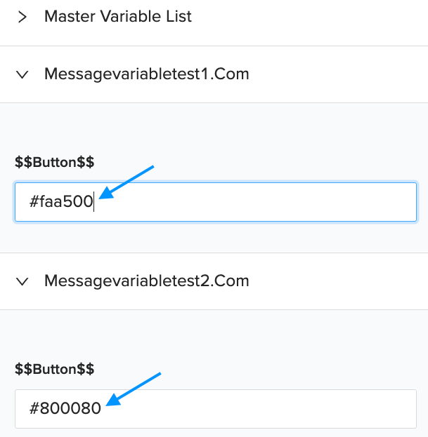 Legacy OTT message variables – Sourcepoint